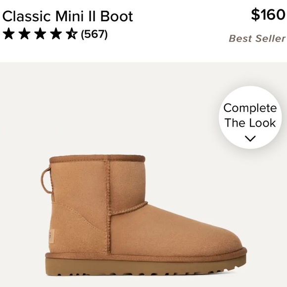 UGG | Shoes | Nwt Ugg 8 Chestnut Suede Classic Mini Ii Boot | Poshmark